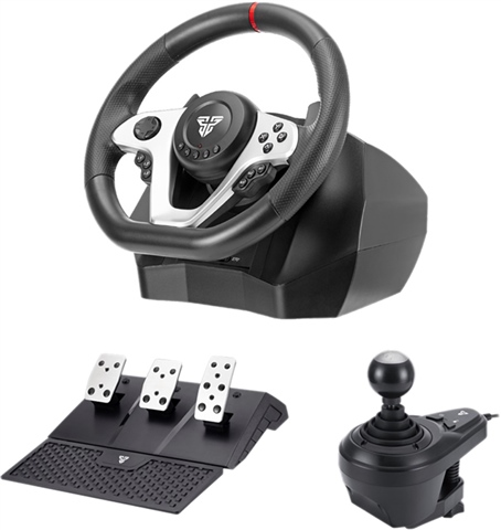 Fantech R1 Racing Wheel For PC (Wheel+Pedals+Shifter) - CeX (MY): - Buy ...