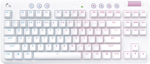 Logitech G715 RGB Mechanical Keyboard (Red Switches) - White, C - CeX ...