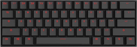 Obinslab Anne Pro 2 RGB Mechanical BT Keyboard (Gateron Blue) Black, A ...