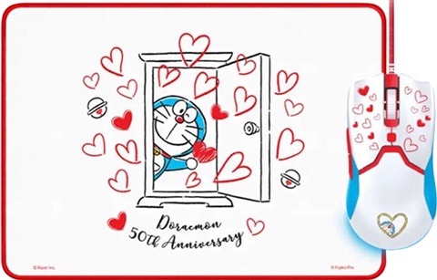 Razer Doraemon 50th Anniversary Viper Mini Gaming Mouse & Goliathus ...