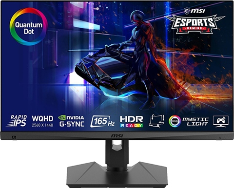 MSI MAG274QRF QD 27" WQHD 165Hz Free-Sync IPS LED Gaming Monitor, C ...