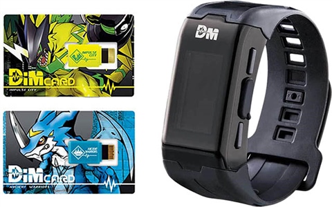 Bandai Digimon Vital BE Monster Bracelet Fitness Tracker w/2xDims-Black ...