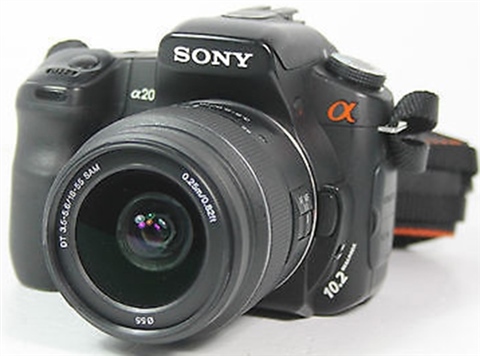 Sony Alpha 200 DSLR-A200 10.2M + 18-55mm, A - CeX (MY): - Buy, Sell, Donate