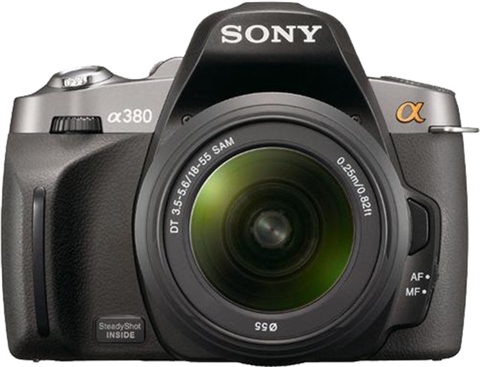 Sony Alpha 380 DSLR-A380 + 18-55mm, B - CeX (MY): - Buy, Sell, Donate