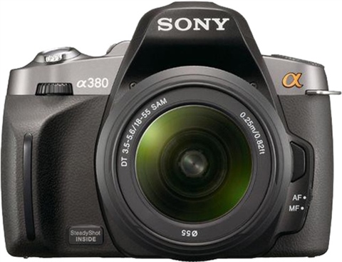 Sony Alpha 380 DSLR-A380 + 18-55mm, C - CeX (MY): - Buy, Sell, Donate