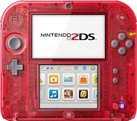 Nintendo 2DS Console, Transparent Red, Discounted - CeX (MY): - Buy ...