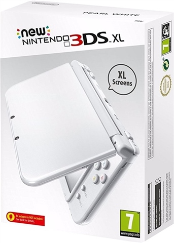 NEW 3DS XL Console, Pearl White, Boxed - CeX (MY): - Buy, Sell, Donate