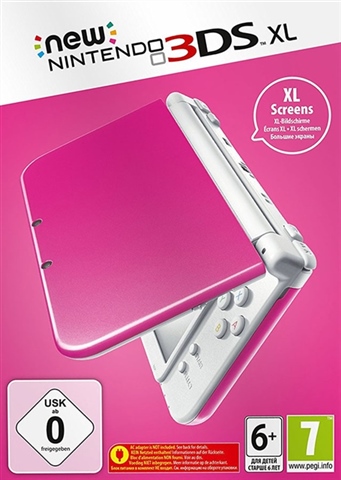 NEW 3DS XL Console, Pink & White, Boxed - CeX (MY): - Buy, Sell, Donate