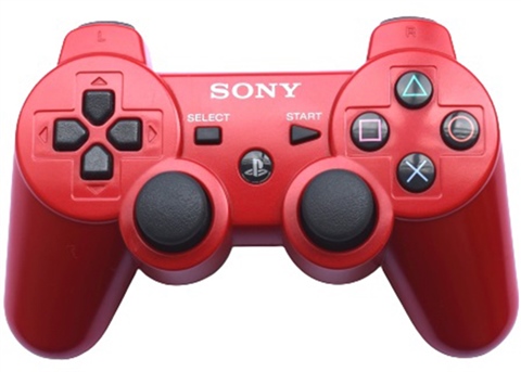 PS3 Official Dual Shock 3 Red Controller - CeX (MY): - Buy, Sell, Donate