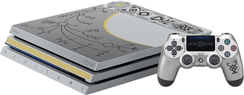 Playstation 4 Pro Console, 1TB God Of War Silver (No Game), Discounted ...