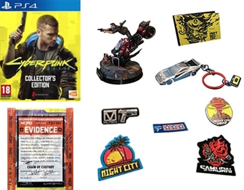 Cyberpunk 2077 CE w/Statue, Artbook, Keychain, Guide, Pins &Patches ...
