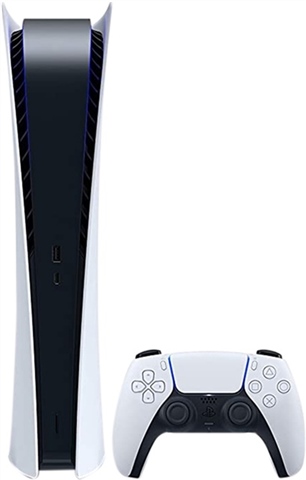 Playstation 5 Digital Edition Console, 825GB, White, Discounted - CeX ...
