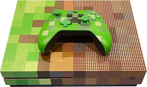 Xbox One S Console, 1TB, Minecraft Green Edition (No Game), Discounted ...