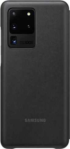 Official Samsung Galaxy S20 Ultra LED View Cover Case - Black - CeX (MY ...