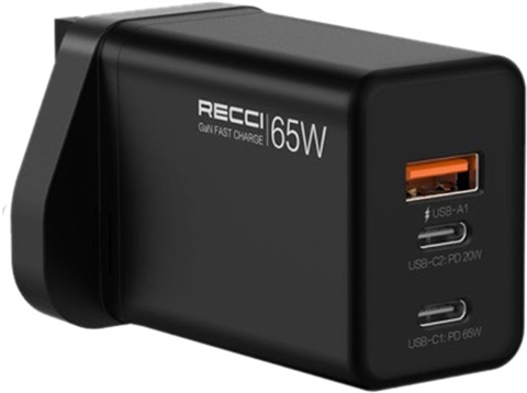 Recci RC56U GAN 65W Fast Charger - CeX (MY): - Buy, Sell, Donate