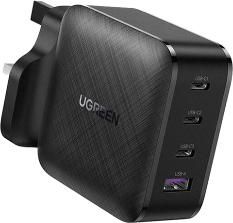 UGreen UG-CD224 65W Fast Wall Charger (UK Plug) - Black - CeX (MY ...