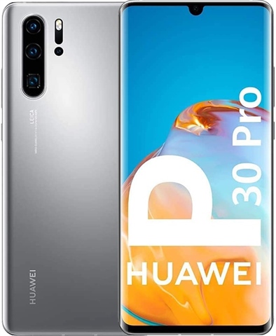 Huawei P30 Pro Dual Sim 8GB+256GB Silver Frost, Unlocked C - CeX (MY ...