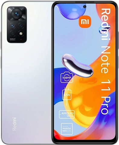 Xiaomi Redmi Note 11 Pro (6GB+128GB) Polar White, Unlocked A - CeX (MY ...