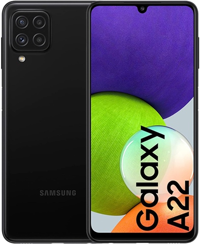 Samsung Galaxy A22 4G Dual Sim (6GB+128GB) Black, Unlocked A - CeX (MY ...