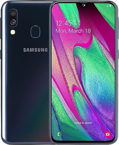 Samsung Galaxy A40 Dual Sim 64GB Black, Unlocked A - CeX (MY): - Buy ...