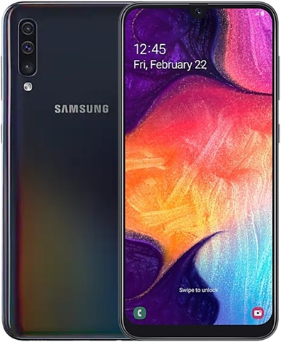 Samsung Galaxy A50 Dual Sim (4GB+128GB) Black, Unlocked A - CeX (MY ...