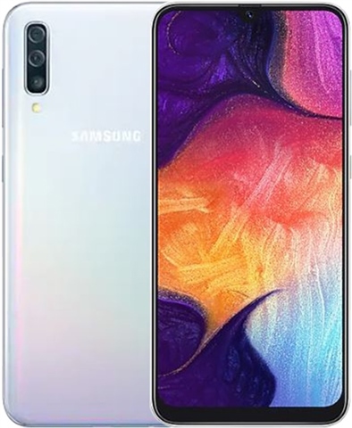Samsung Galaxy A50 Dual Sim (4GB+128GB) White, Unlocked A - CeX (MY ...