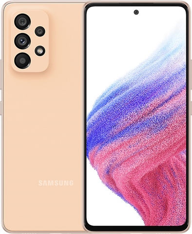 Samsung Galaxy A53 5G Dual Sim (8GB+256GB) Awesome Peach, Unlocked A ...