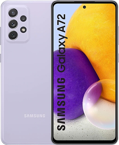 Samsung Galaxy A72 4G Dual Sim (8GB+256GB) Awesome Violet, Unlocked C ...