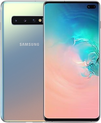 Samsung Galaxy S10 Plus Dual Sim 128GB Prism Silver, Unlocked C - CeX ...