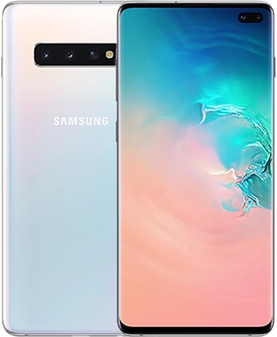 Samsung Galaxy S10 Plus Dual Sim 128GB Prism White, Unlocked A - CeX ...