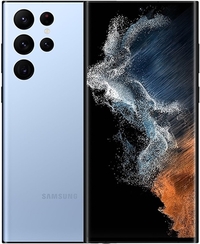 Samsung Galaxy S22 Ultra 5G Dual Sim 128GB Sky Blue, Unlocked B - CeX ...