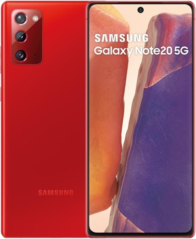 Samsung Galaxy Note 20 Dual Sim 256GB Mystic Red, Unlocked C - CeX (MY ...